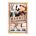 LOONEY TUNES™ Rabbit Seasoning Poster | Zazzle