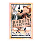 LOONEY TUNES™ Rabbit Seasoning Poster | Zazzle