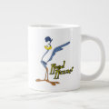LOONEY TUNES™ Retro Laughs | ROAD RUNNER™ Giant Coffee Mug | Zazzle