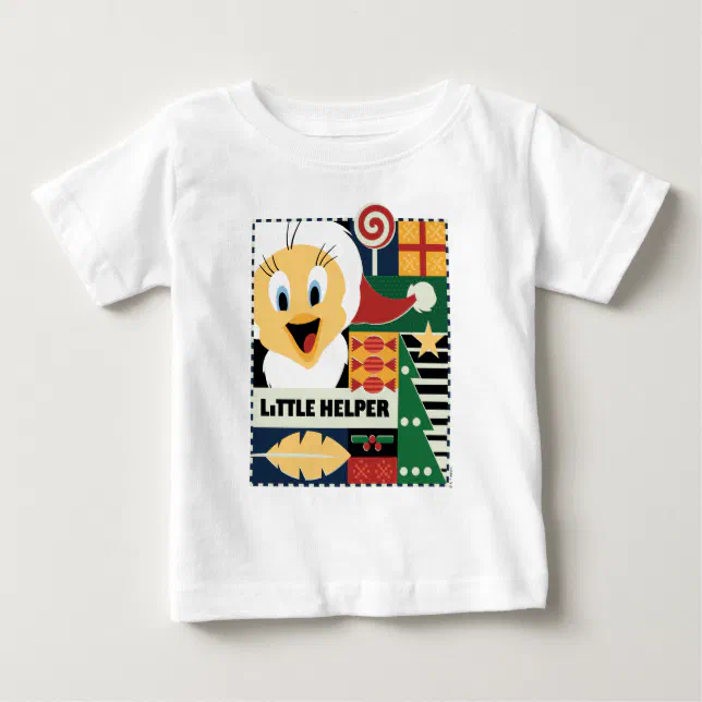 LOONEY TUNES™ TWEETY™ Little Helper Baby T-Shirt | Zazzle