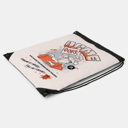 LOONEY TUNES™ | WILE E. COYOTE™ ACME Dynamite Drawstring Bag | Zazzle