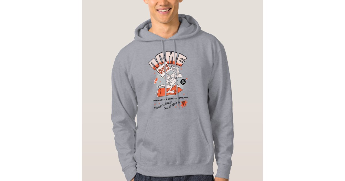 LOONEY TUNES™ | WILE E. COYOTE™ ACME Dynamite Hoodie | Zazzle