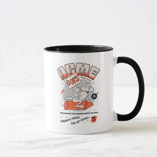 LOONEY TUNES™ | WILE E. COYOTE™ ACME Dynamite Mug | Zazzle