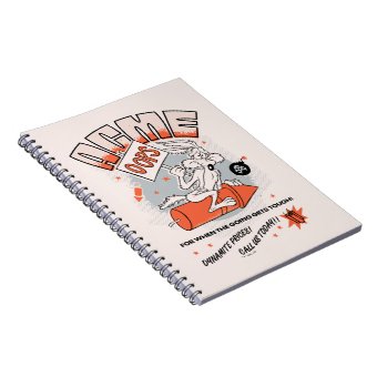 LOONEY TUNES™ | WILE E. COYOTE™ ACME Dynamite Notebook | Zazzle