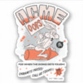 LOONEY TUNES™ | WILE E. COYOTE™ ACME Dynamite Sticker | Zazzle