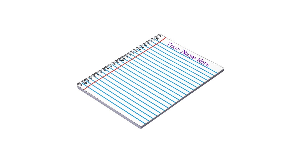 Loose Leaf Paper Notebook | Zazzle