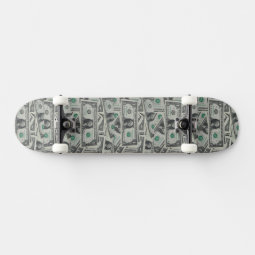 Loose money skateboard deck | Zazzle