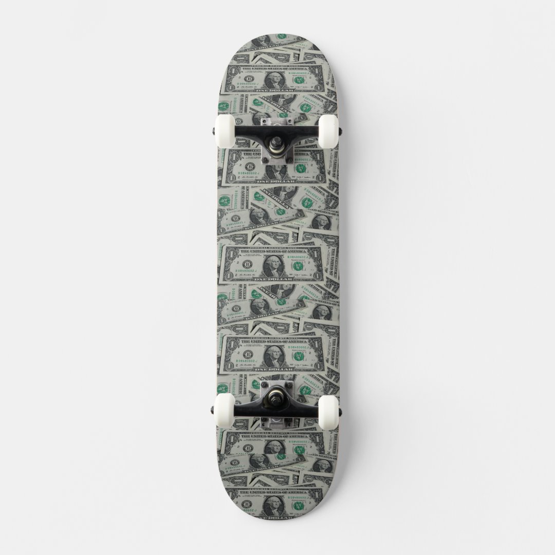 Loose money skateboard deck | Zazzle