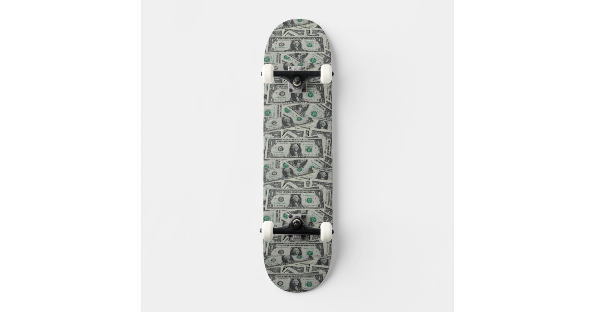 Loose money skateboard deck | Zazzle