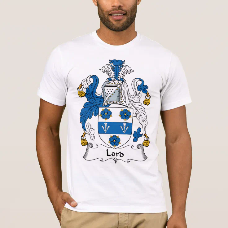 Lord Family Crest T-Shirt | Zazzle