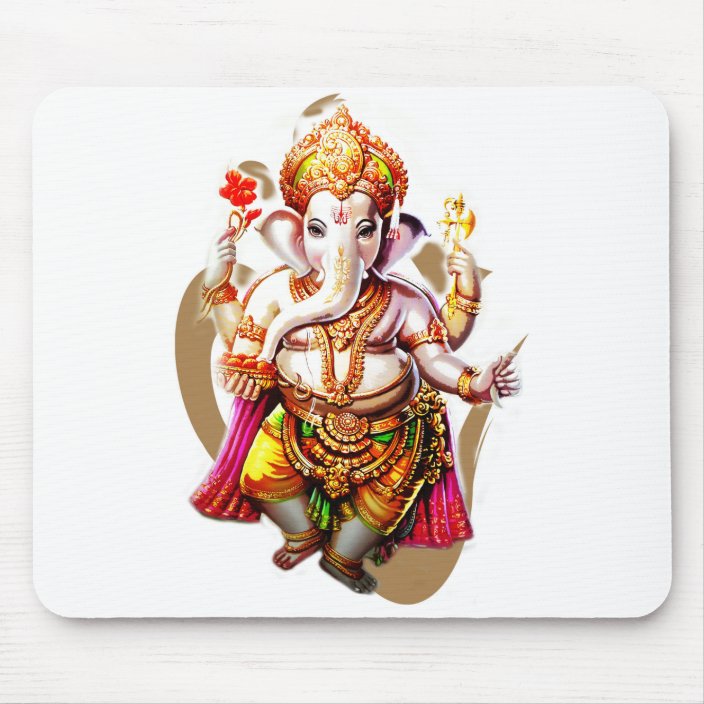 Lord Ganesh, Ganesha, Ganapati Ganpati Shri Ganesh Mouse Pad | Zazzle.com