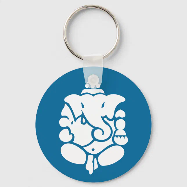 Lord Ganesha Keychain | Zazzle