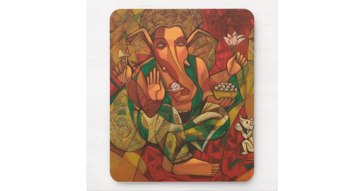 Lord Ganesha Mouse Pad | Zazzle