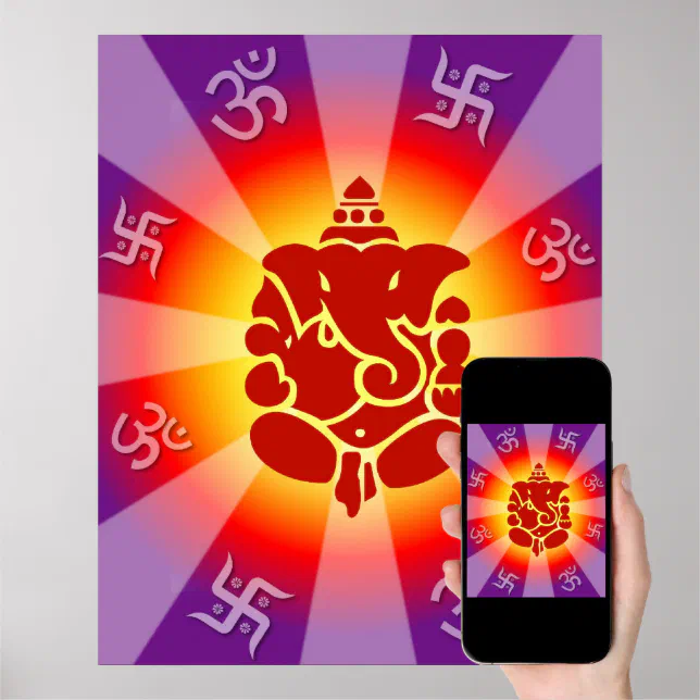 Lord Ganesha Poster | Zazzle