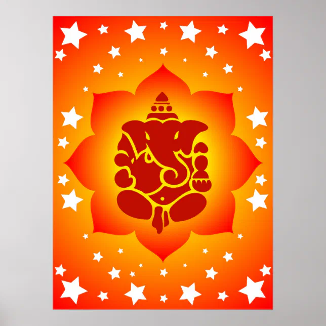 Lord Ganesha Poster | Zazzle