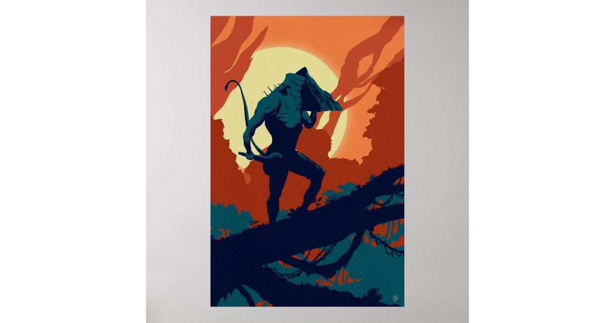 Lord Hanuman Poster | Zazzle