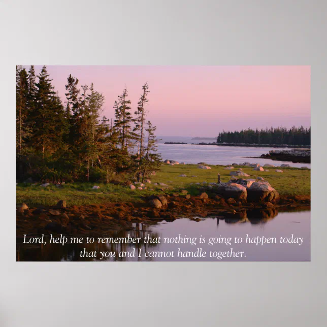 Lord, help me to remember poster | Zazzle