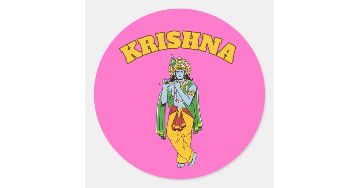 Lord Krishna Stickers | Zazzle