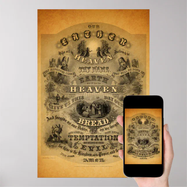 Lord's Prayer Poster 4 | Zazzle