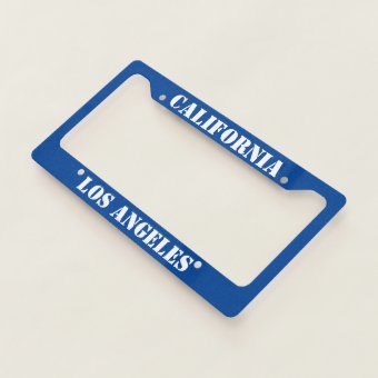 Los Angeles, California License Plate Frame | Zazzle