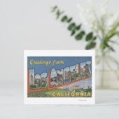 Los Angeles, CaliforniaLarge Letter Scenes Postcard | Zazzle