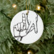 Los Angeles Hand Sign Ceramic Ornament | Zazzle