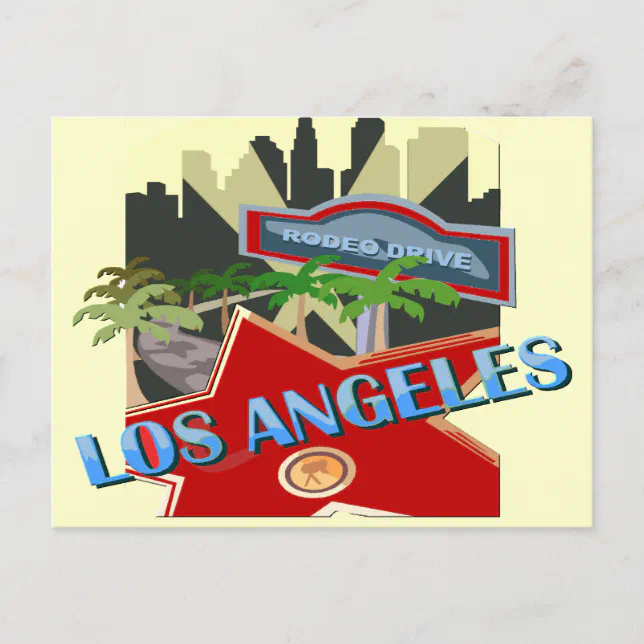 Los Angeles Postcard | Zazzle