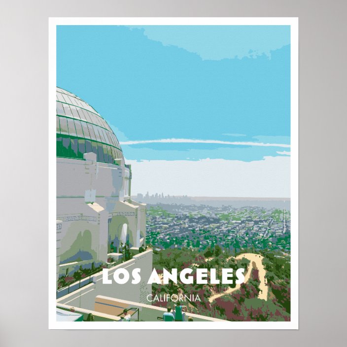 Los Angeles Poster | Zazzle.com