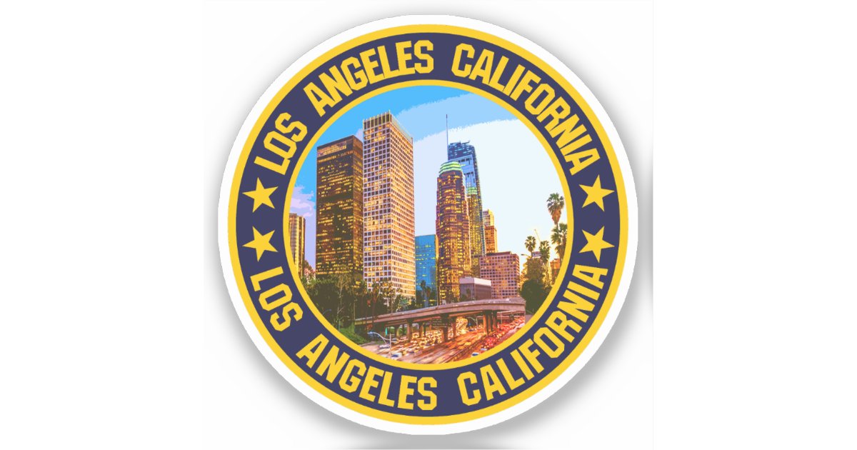 Los Angeles Sticker | Zazzle