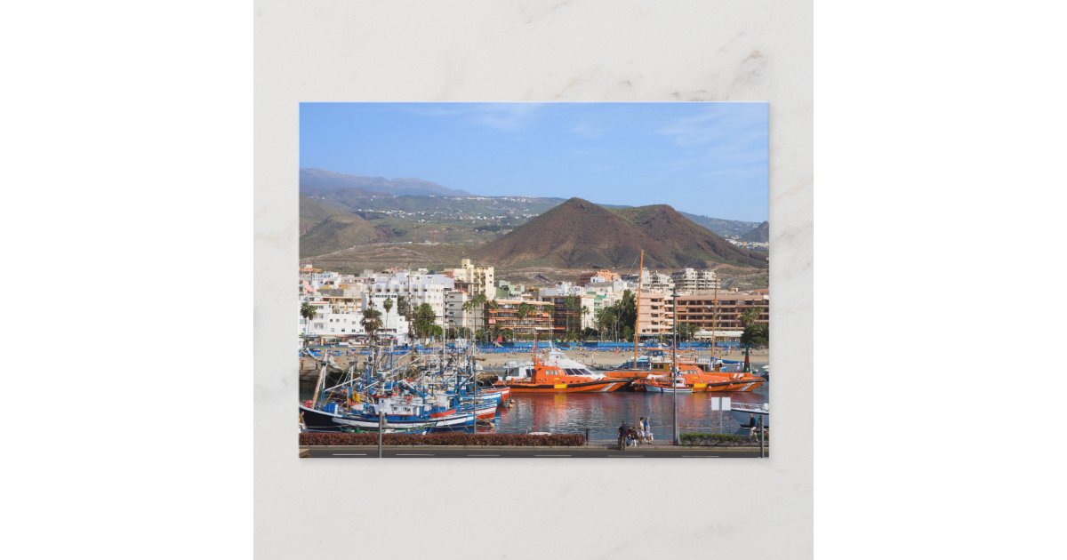 Los Cristianos in Tenerife Postcard | Zazzle