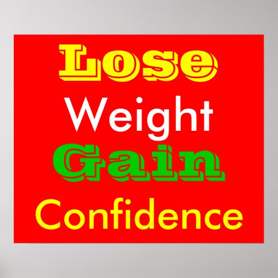 Lose weight poster | Zazzle.com