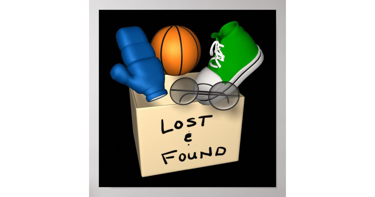 Lost And Found Poster | Zazzle