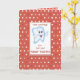 Lost First Tooth Red Polka Dots Congratulations Card | Zazzle