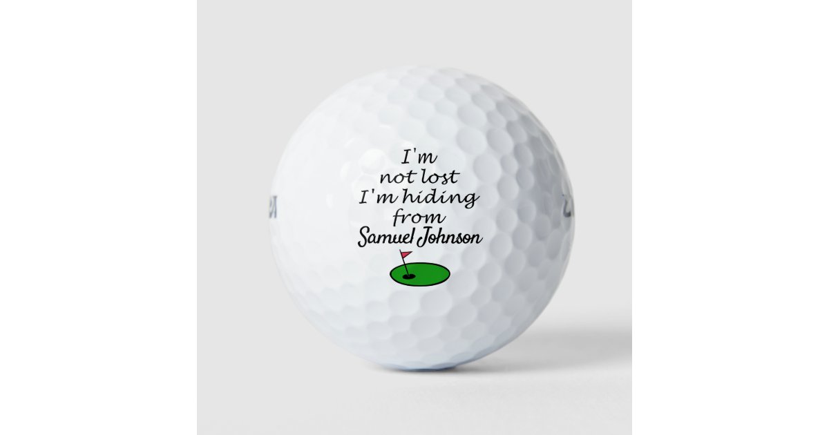Lost Golf Balls Jokes Customizable Golf Balls Zazzle Lost Golf Balls Jokes Customizable Golf Balls Zazzle