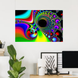 lost snail and hole poster | Zazzle