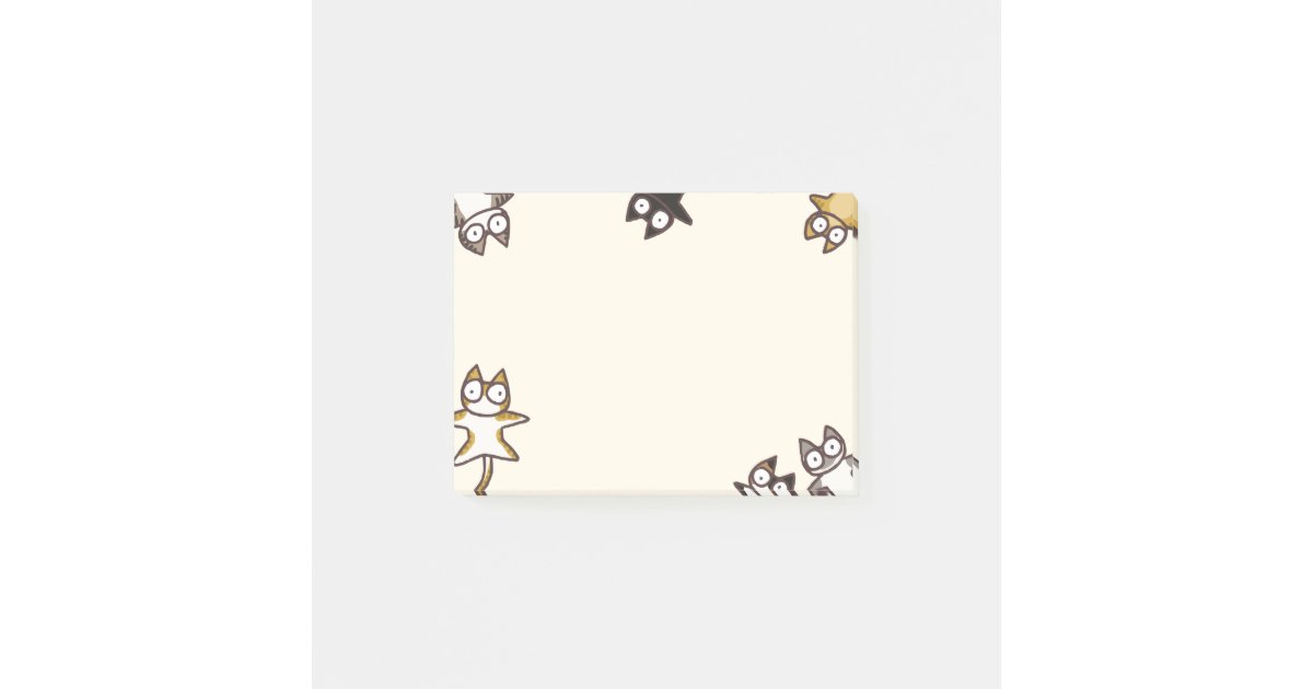 Lots of Cats Post-it Notes | Zazzle