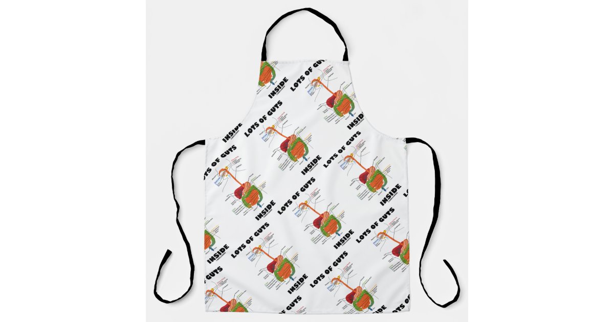 Lots Of Guts Inside Digestive System Apron | Zazzle