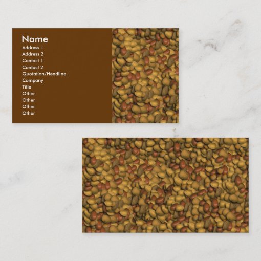 Lots of Nuts Business Card | Zazzle