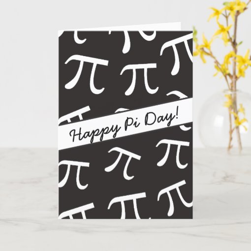 Lots of Pi - Math - Happy Pi Day Card | Zazzle