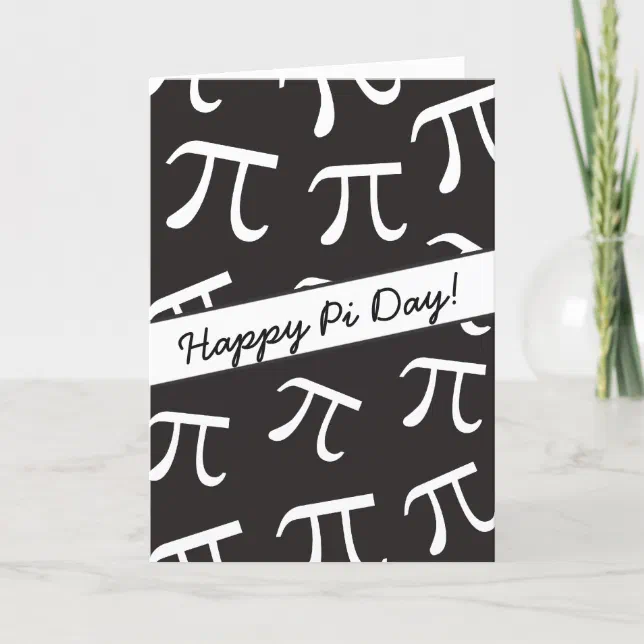Lots of Pi - Math - Happy Pi Day Card | Zazzle
