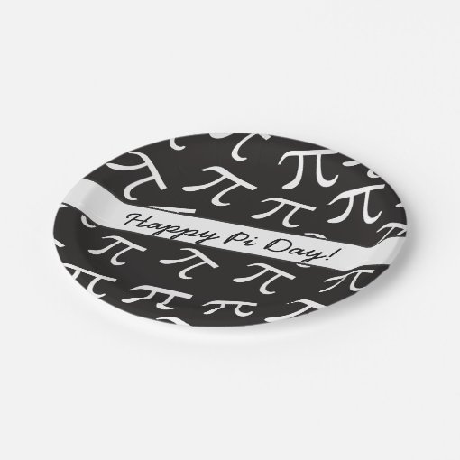 Lots of Pi - Math - Happy Pi Day Paper Plate | Zazzle