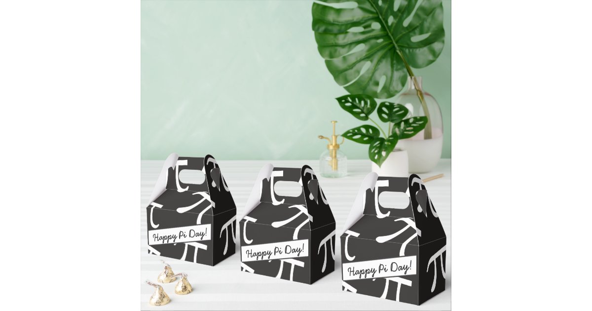 Lots of Pi - Math - Happy Pi Day Party Supplies Favor Boxes | Zazzle
