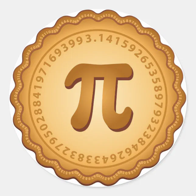 Lots of Pi Stickers | Zazzle