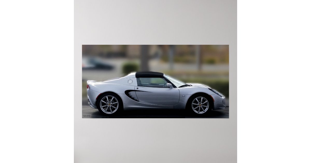 LOTUS ELISE POSTER | Zazzle