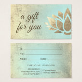 lotus gift card | Zazzle
