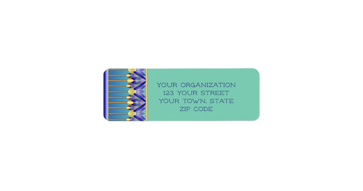 Lotus Palace Label | Zazzle