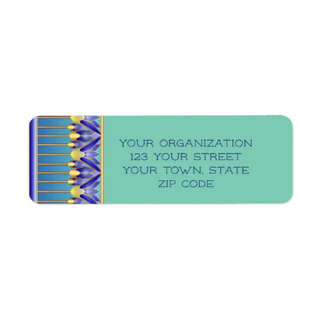Lotus Palace Label | Zazzle