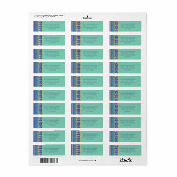 Lotus Palace Label | Zazzle