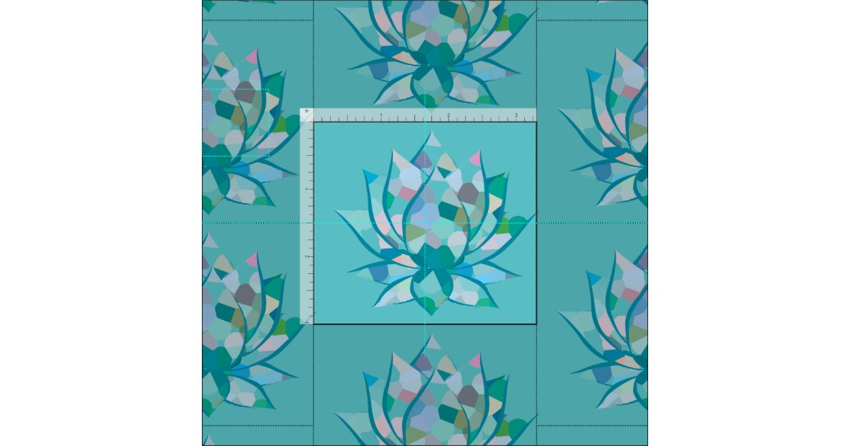 Lotus pattern fabric | Zazzle