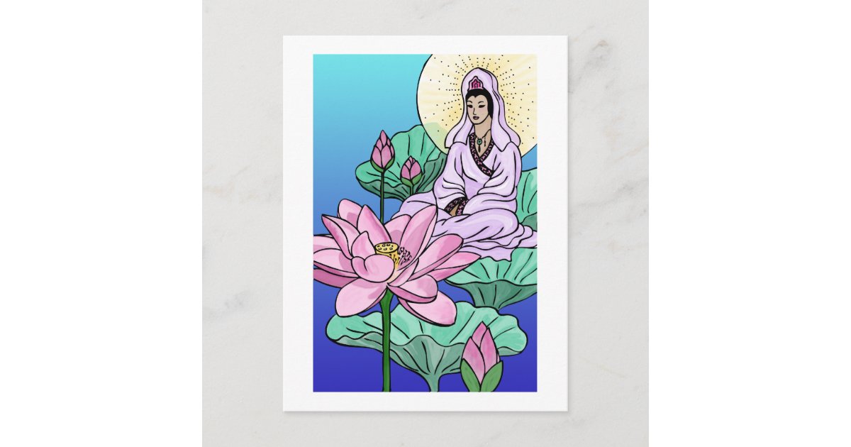 Lotus Postcard | Zazzle